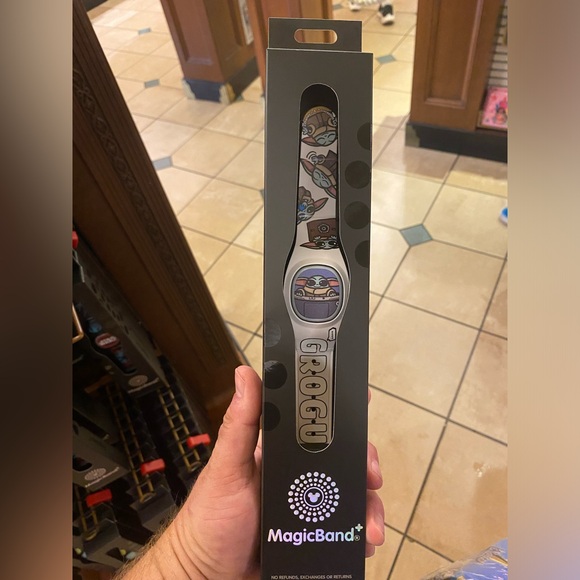 Disney | Other | Disney Magic Band Plus Grogu Star Wars The Mandalorian ...